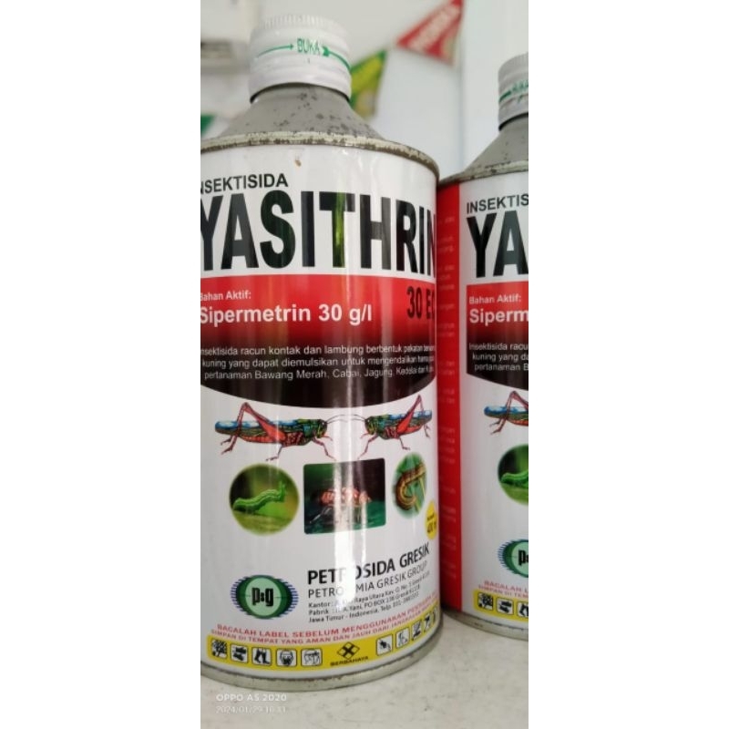 Jual Insektisida YASITHRIN 30 EC (400'ml) | Shopee Indonesia