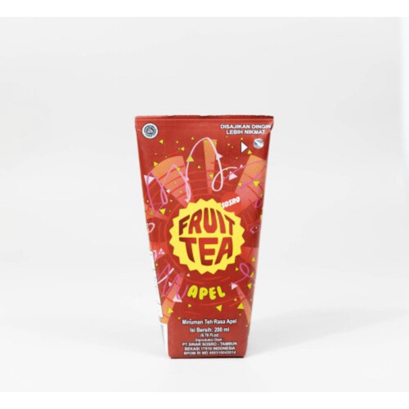 Jual Fruit Tea Minuman Teh Apel 200 mL | Shopee Indonesia