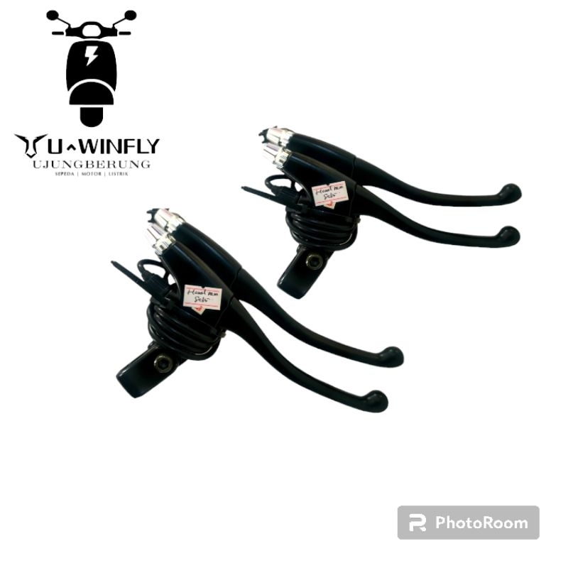 Jual hendel sepeda listrik uwinfly satu set ( kanan kiri ) | Shopee ...