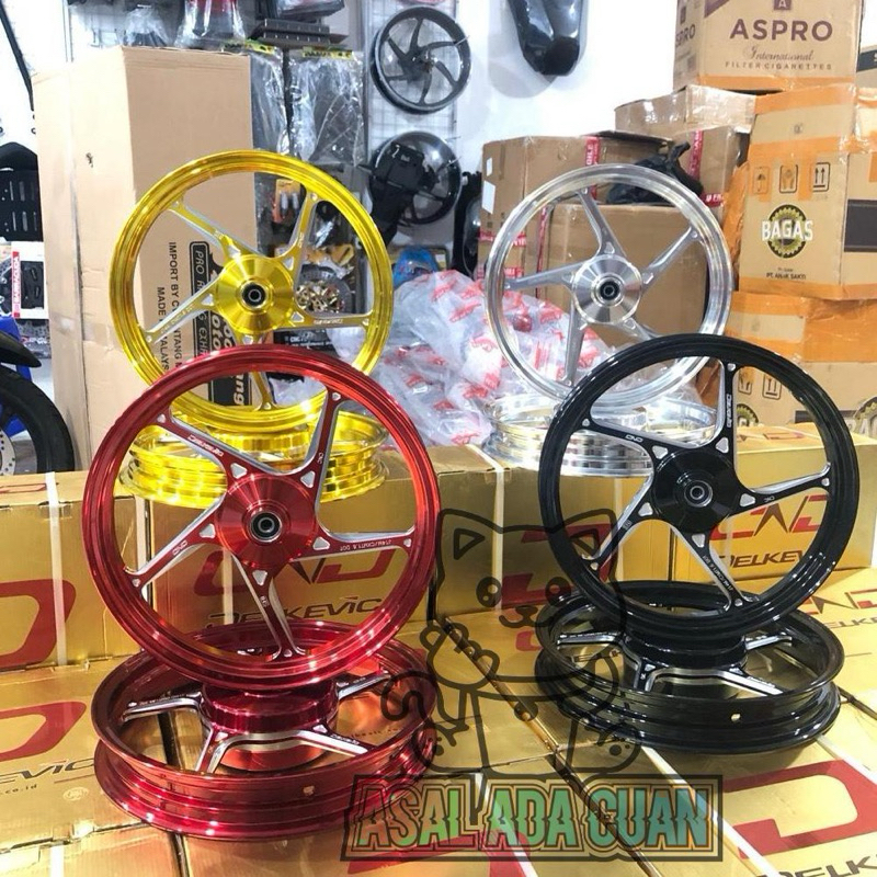 Jual Velg Velek Pelak Delkevic DND Honda Beat fi /Beat Pop /Beat Street ...