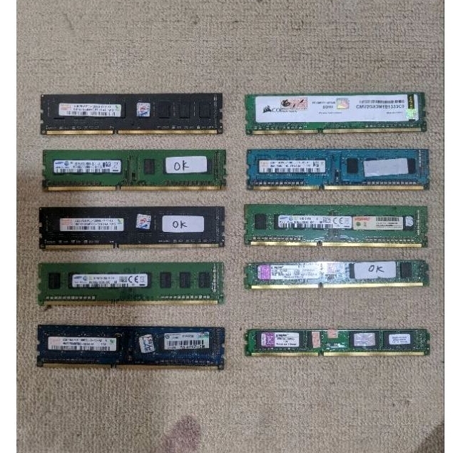 Jual RAM Komputer DDR3 2GB Normal garansi merk Random | Shopee Indonesia