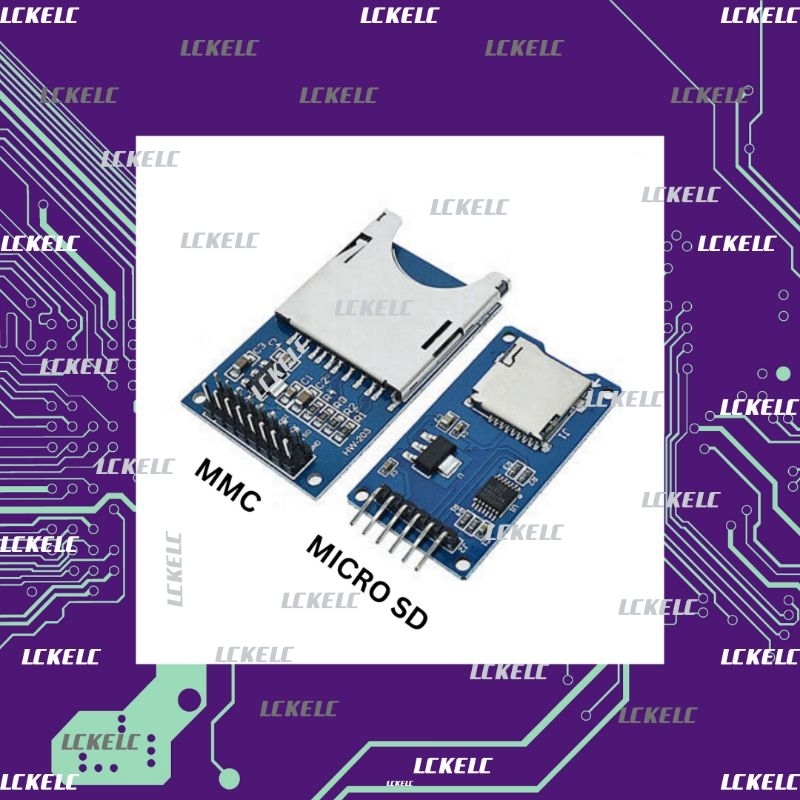 Jual MODUL CARD READER SD CARD MMC TF MICRO | Shopee Indonesia