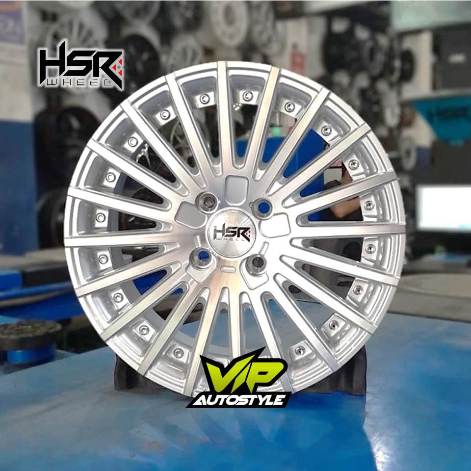 Jual Velg mobil R15 HSR Tandam racing Nissan march, Agya Ayla, Calya ...