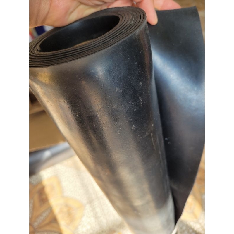 Jual Karet Hitam Lembaran/Rubber Sheet 4mm x 120cm x 100cm | Shopee ...