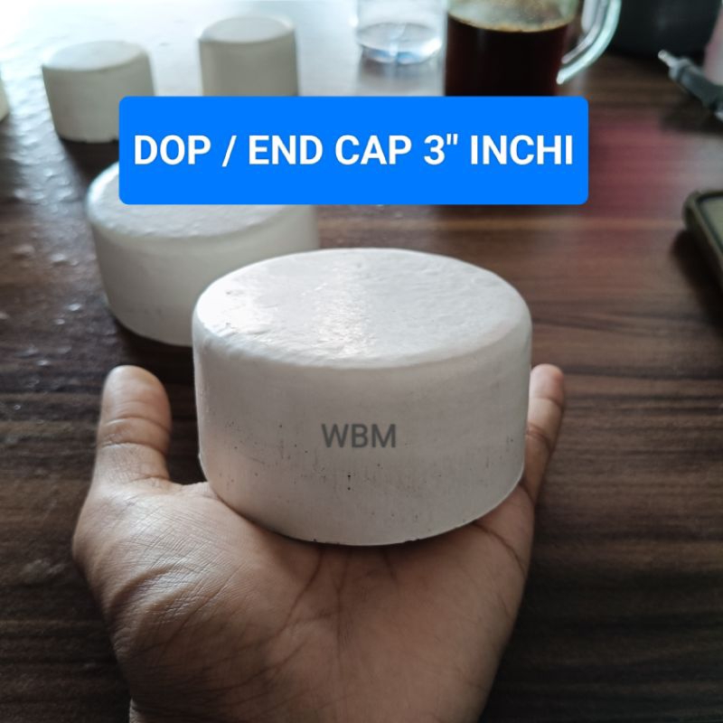 Jual Dop/End Cup pvc 3" inchi Tutup pipa paralon 3 inchi | Shopee Indonesia