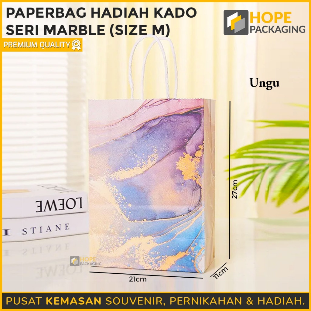 Jual Paper Bag Motif Marble / Tas Kado Marble / Paper Bag Hadiah ...