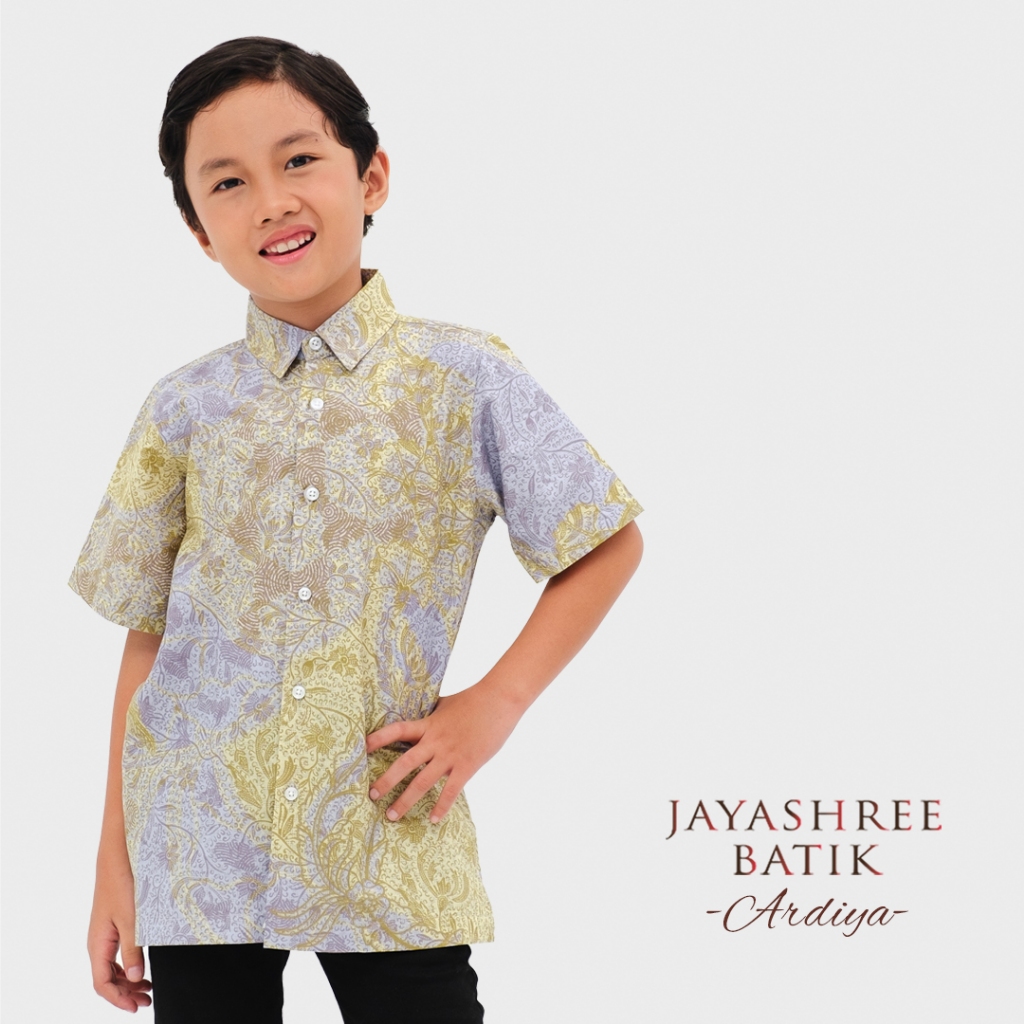 Jual Jayashree Batik Kids Ardiya Kemeja Batik Anak Lengan Pendek ( Anak ...