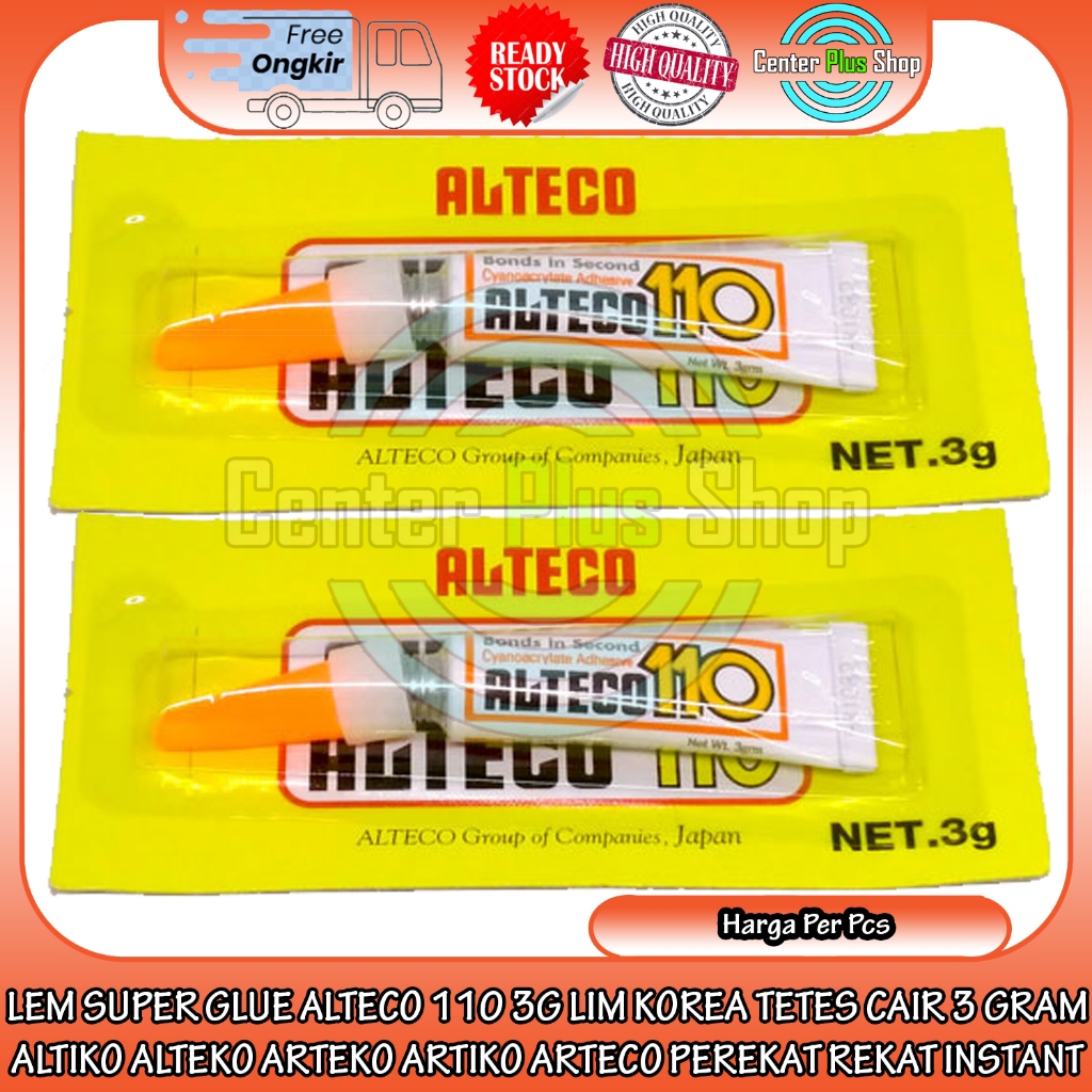 Jual LEM ALTECO 110 3G LIM KOREA TETES CAIR 3 GRAM ALTIKO ALTEKO ARTEKO ...