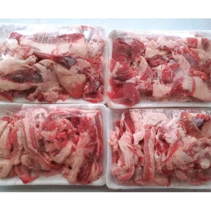 Jual Tetelan Daging Sapi pack 500 gr Frozen | Shopee Indonesia