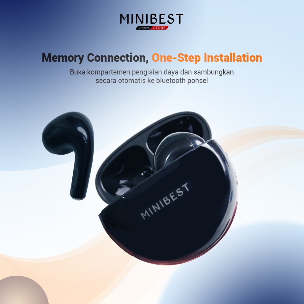 Jual MINIBEST TWS Earphone Headset Bluetooth Pro 6 Earphone Sport ...