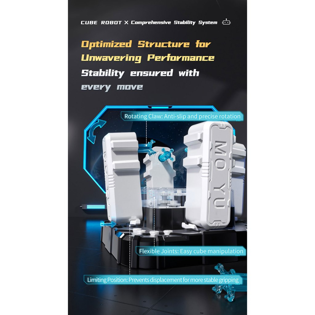 Jual Moyu AI Smartcube Robot / Robot Solver 3x3 | Shopee Indonesia