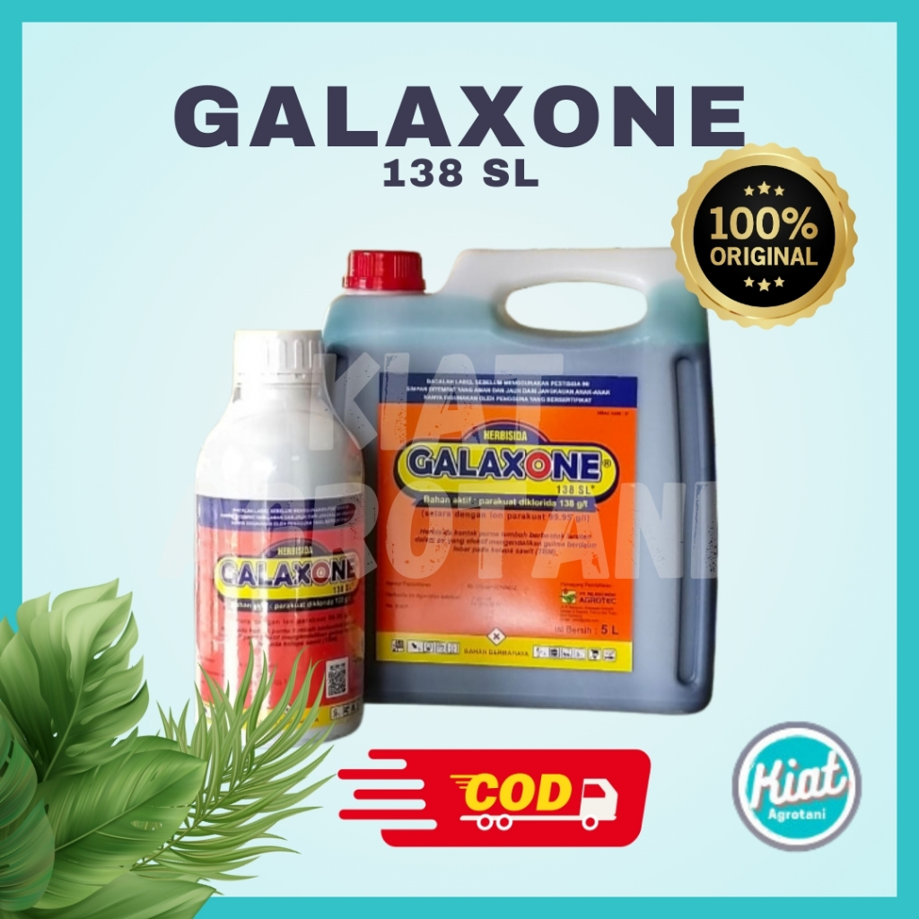 Jual GALAXONE138SL 5LT - Herbisida Racun rumput sejenis Gramoxone ...