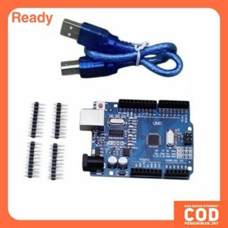 Jual Arduino UNO R3 MEGA328P compatible Arduino UNO R3 + USB Cable | Shopee Indonesia