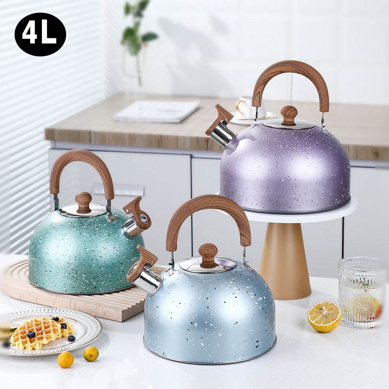 Jual 【Littlepolkadot】Teko 4 Liter Mikado Rigoletto Teko Ceret Bunyi ...