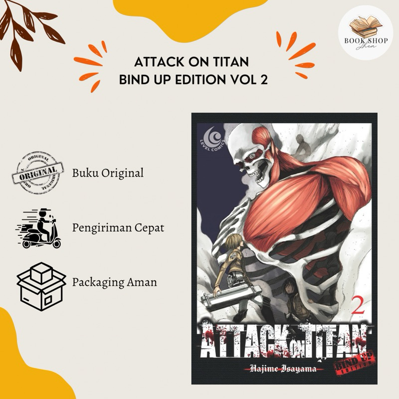 Jual Komik Attack On Titan - Bind Up Edition 2 | Shopee Indonesia