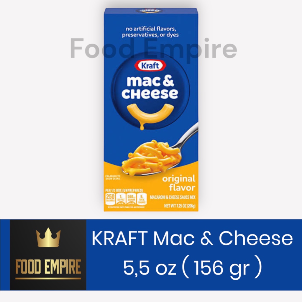 Jual Bella Belli Kraft Macaroni & Cheese Dinner 5.5 Oz Mac And Cheese ...