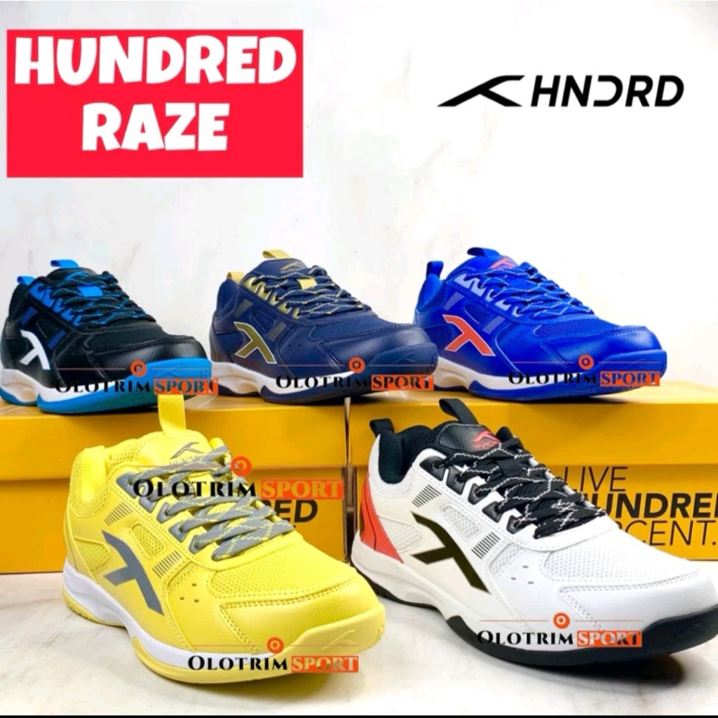 Jual Sepatu Badminton HUNDRED COURT STAR PRO RAZE Hdrd Hndrd 100% ...
