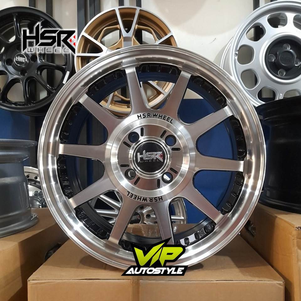 Jual Velg mobil R15 HSR Gymkana Racing Calya sigra honda brio Agya Ayla Datsun go Vios limo ...