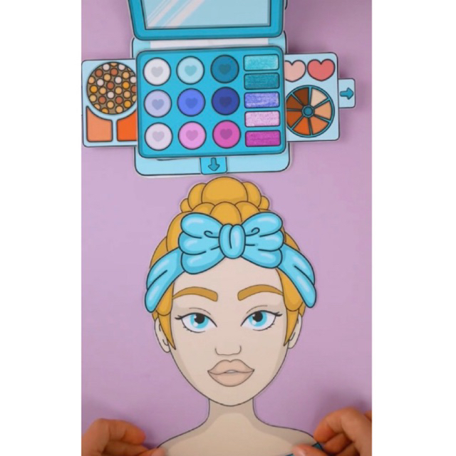 Jual Paper Doll Make Up Kit | Bp bpan Mainan Anak | Shopee Indonesia
