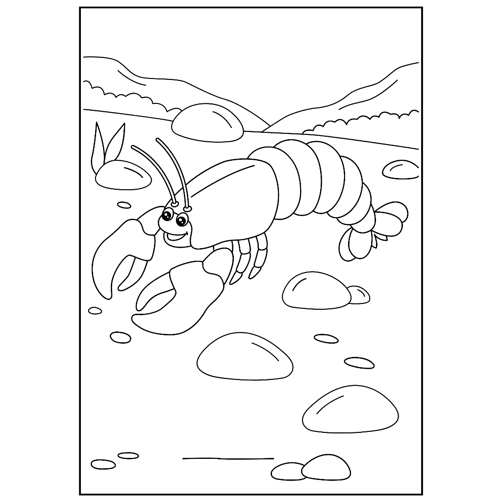 Jual LEMBAR SKETSA MEWARNAI TEMA IKAN HEWAN LAUT / MAINAN EDUKASI ...