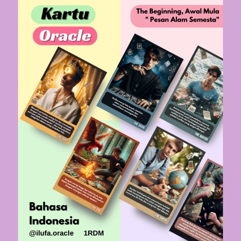 Jual Kartu Oracle Bahasa Indonesia " The Beginning " Male Version ...