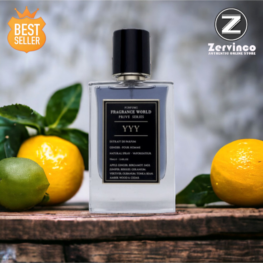 Jual Fragrance World Prive Series YYY For Men Extrait De Parfum 70ml ...