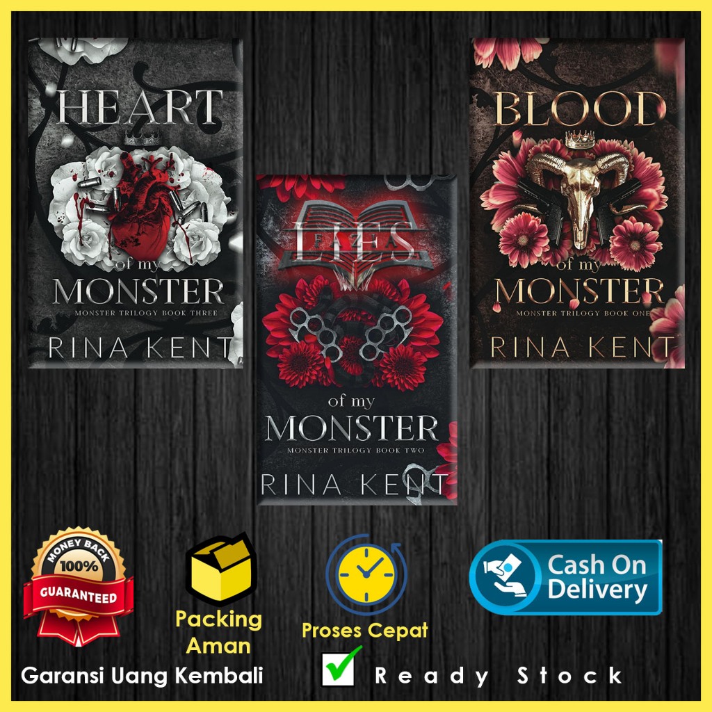 Jual Blood of My Monster | Lies of My Monster | Heart of My Monster by ...