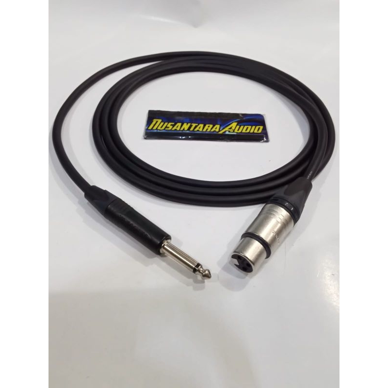 Jual Kabel microphone 2 meter Mogami 2534 Neutrik Original | Shopee ...