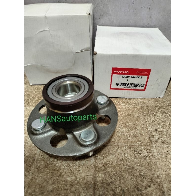 Jual hub bearing laker lager laher roda belakang jazz lama GD3 new city ...