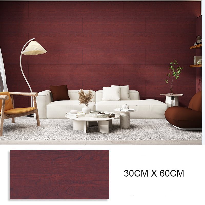Jual 60CMX30CM Wallpaper Dinding Ruang Tamu 3D Vinyl Walpaper Polos ...