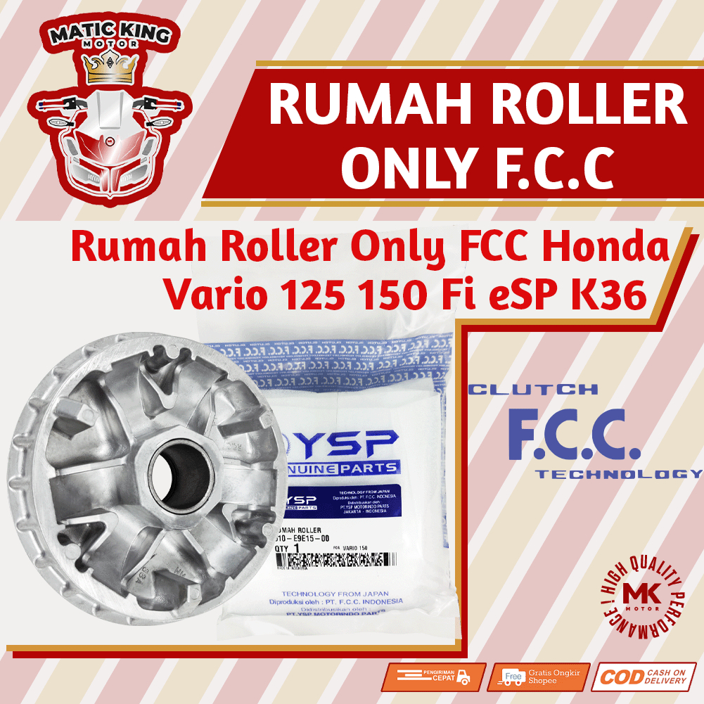 Jual Rumah Roller Only Vario 125 150 Fi eSP K35 K36 K59 Clutch FCC ...