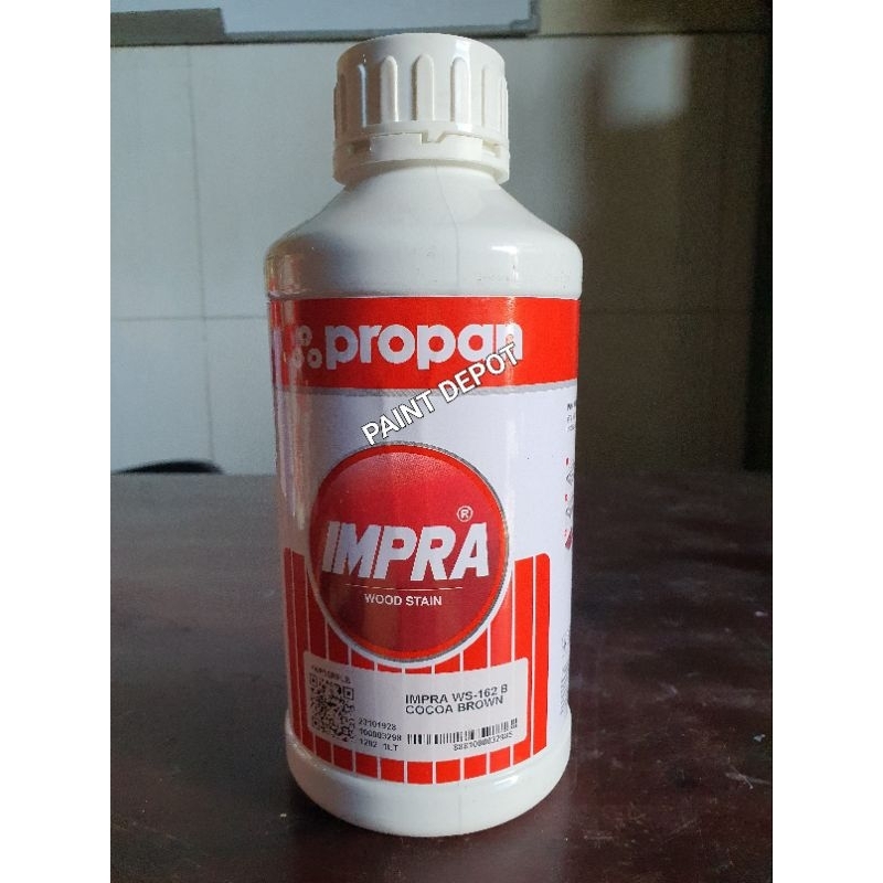 Jual IMPRA WOODSTAIN WOOD STAIN WS-162B WS 162B 162 B 1 LT 1LT LITER ...