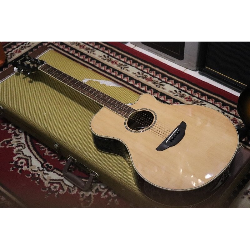 Jual Yamaha APX 600 Natural Color Made in Indonesia | Shopee Indonesia