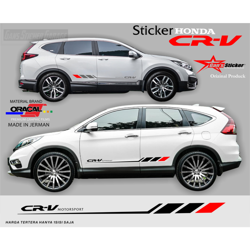 Jual sticker honda crv aksesoris honda crv | Shopee Indonesia