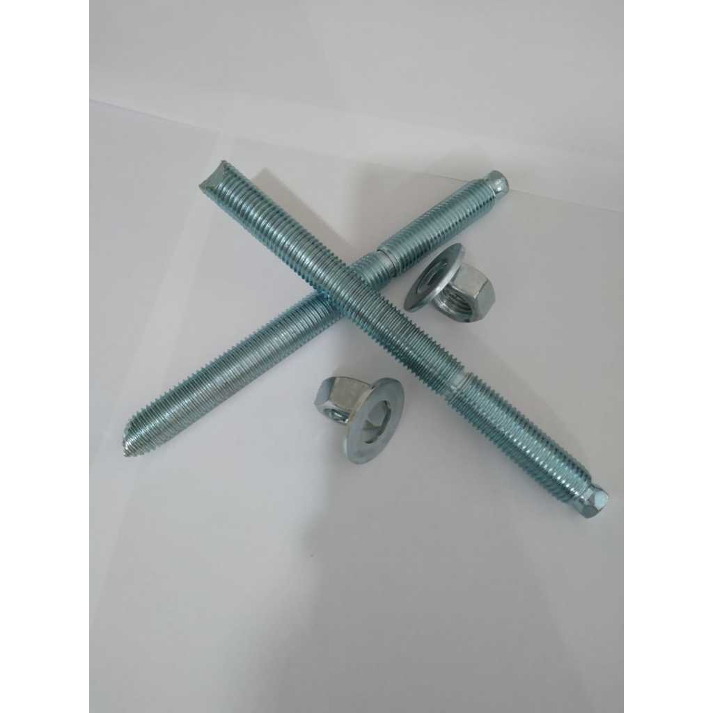 Jual CHEMICAL ANCHOR STUD BOLT ANGKUR M16X190 GRADE 5.8 | Shopee Indonesia