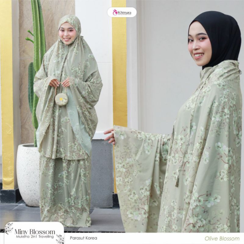 Jual BARU! MUKENA MINI MOTIF/ MUKENAH TRAVELING 2in1 PARASUT KOREA ...