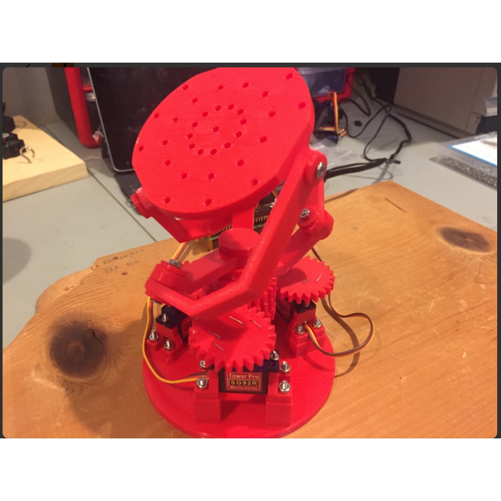 Jual Spherical Parallel Manipulator/actuator parabola/print 3d/tanpa ...