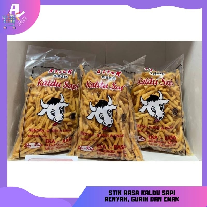 Jual STICK RASA KALDU SAPI ISI 300 GR RENYAH, GURIH & ENAK | Shopee ...