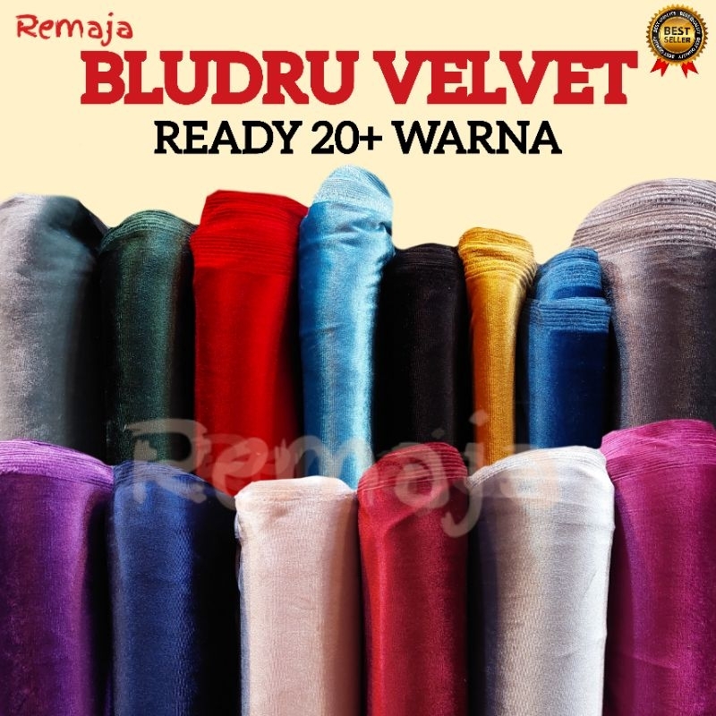 Jual KAIN BELUDRU / BLUDRU VELVET Premium Quality lebar 150cm | Shopee ...