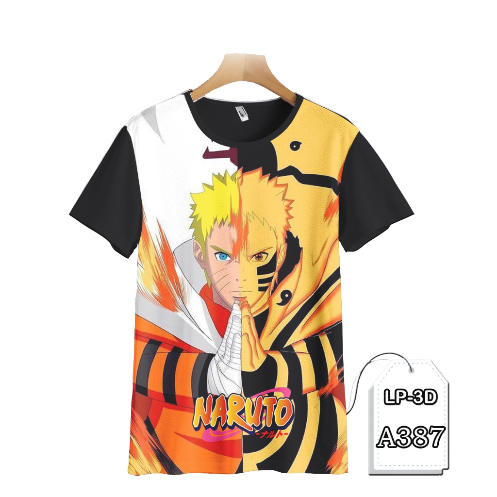 Jual Baju Naruto HOKAGE Anak Laki Laki Baju Anime Anak #LP3D-A387 ...