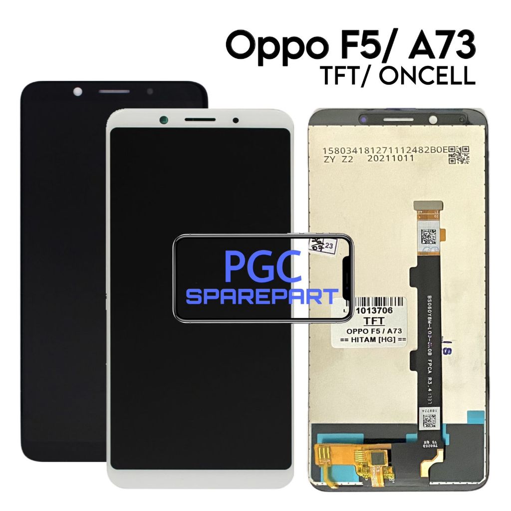 Jual LCD Touchscreen Fullset OP F5 / F5 Plus / F5 Youth ( A73 China ) / CPH1723 / CPH1727 ...