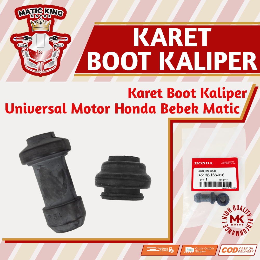 Jual Karet Kaliper Boot Honda Beat Vario PCX Scoopy Supra ADV CB Revo Blade Spacy Forza Mega Pro ...