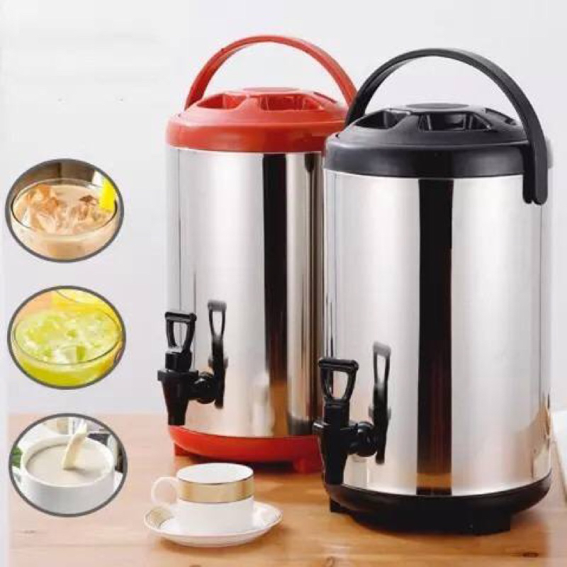 Jual ICE BUCKET MILK STAINLESS HOT / COOL 10 dan12 LITER | Shopee Indonesia