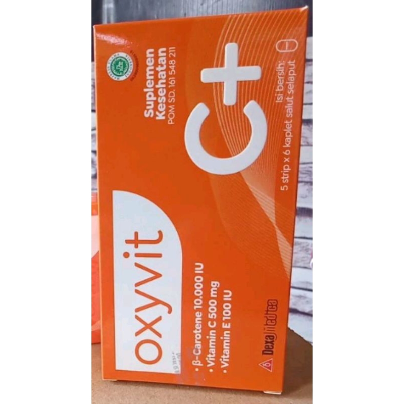 Jual Oxyvit Vitamin C+ isi 30 Kaplet | Shopee Indonesia