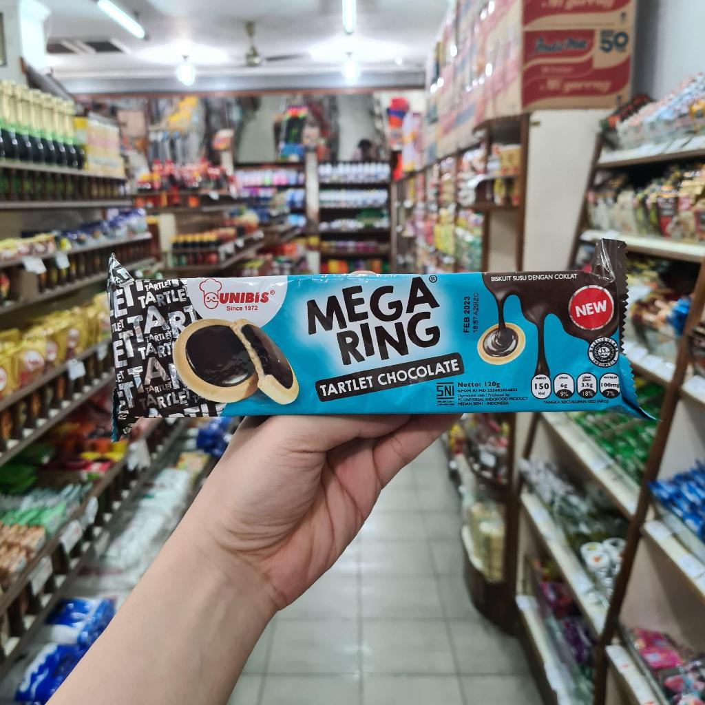 Jual UNIBIS MEGA RING TARTLET CHOCOLATE 120 g | Shopee Indonesia