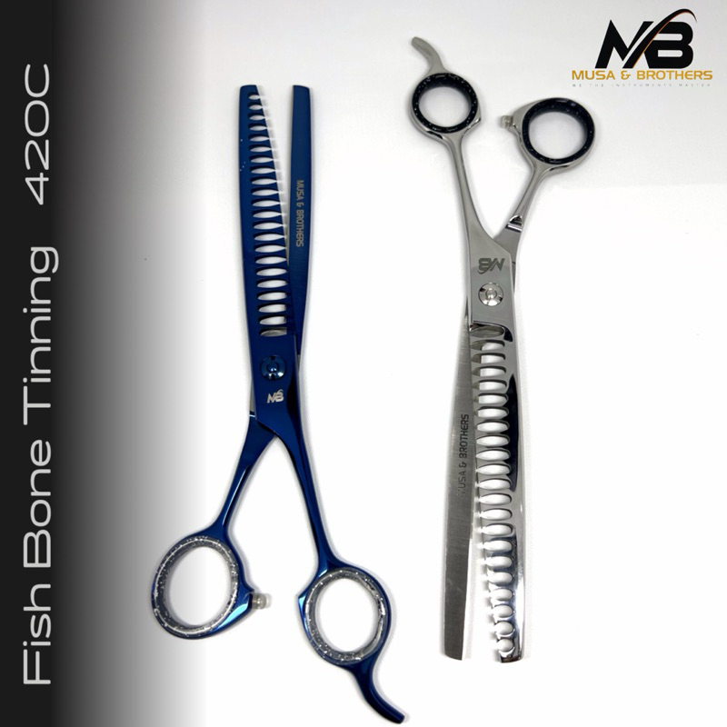 Jual MB Fish bone Tinning Straight 8inchi, Chunker Scissors, Gunting ...