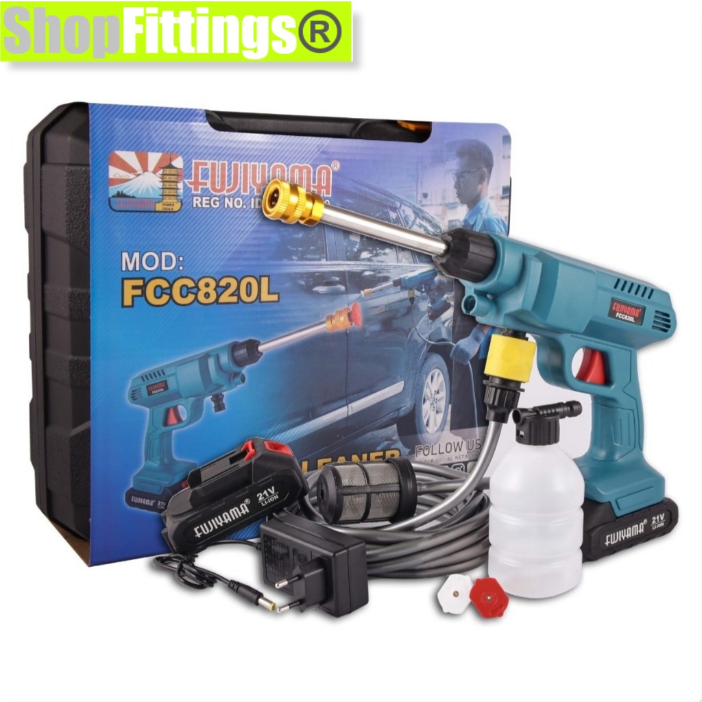 Jual PROMO Mesin Steam Jet Cleaner Cordless High Pressure Washer ...