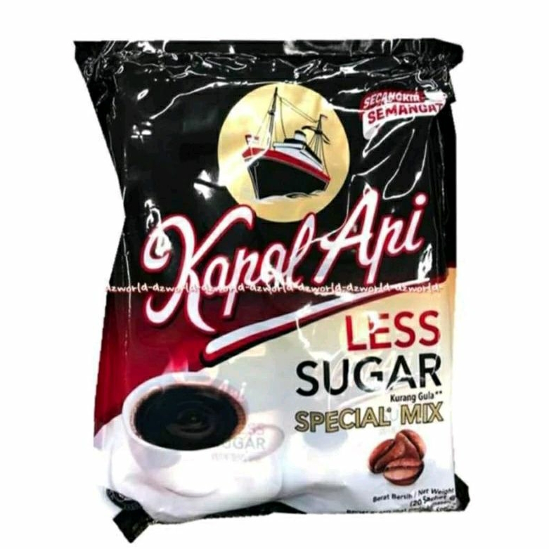 Jual Kapal Api Spesial Mix Less Sugar isi 20 sachet | Shopee Indonesia