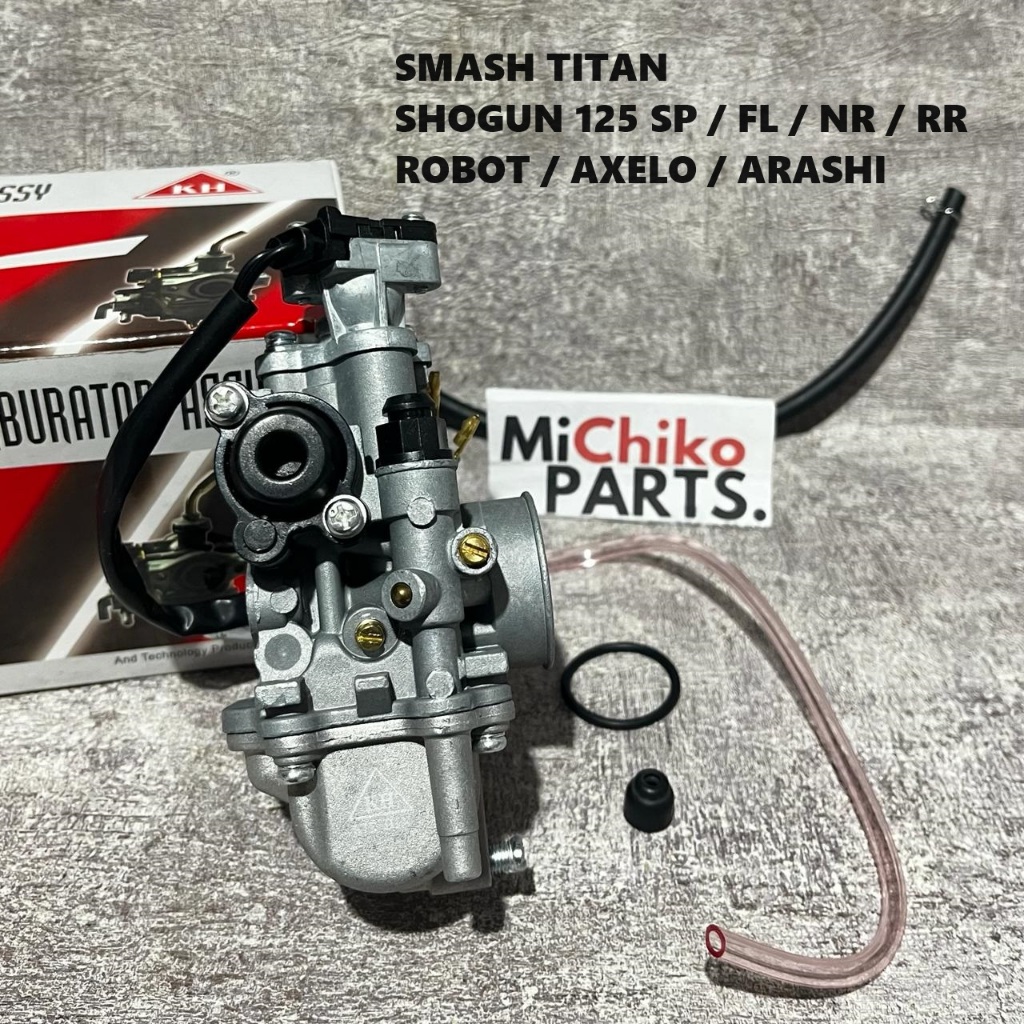 Jual Karbu Karburator Smash Titan Pnp Shogun 125 SP FL NR RR Robot New ...
