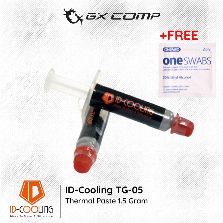 Jual ID-COOLING Thermal Grease TG05 | Termal Pasta Paste Processor | Shopee Indonesia